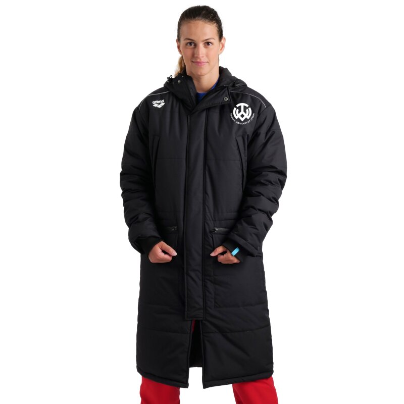 ARENA Team Parka Solid mit TWV Logo auf die Brust