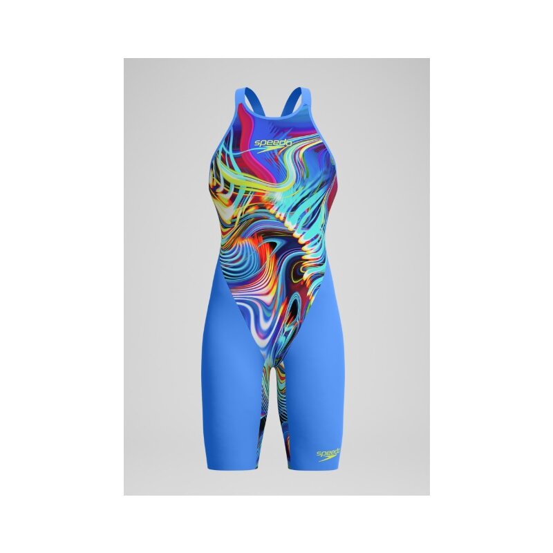Fastskin Pure Valor 2.0 Openback Kneeskin Dark Blue Speedo Wettkampfa